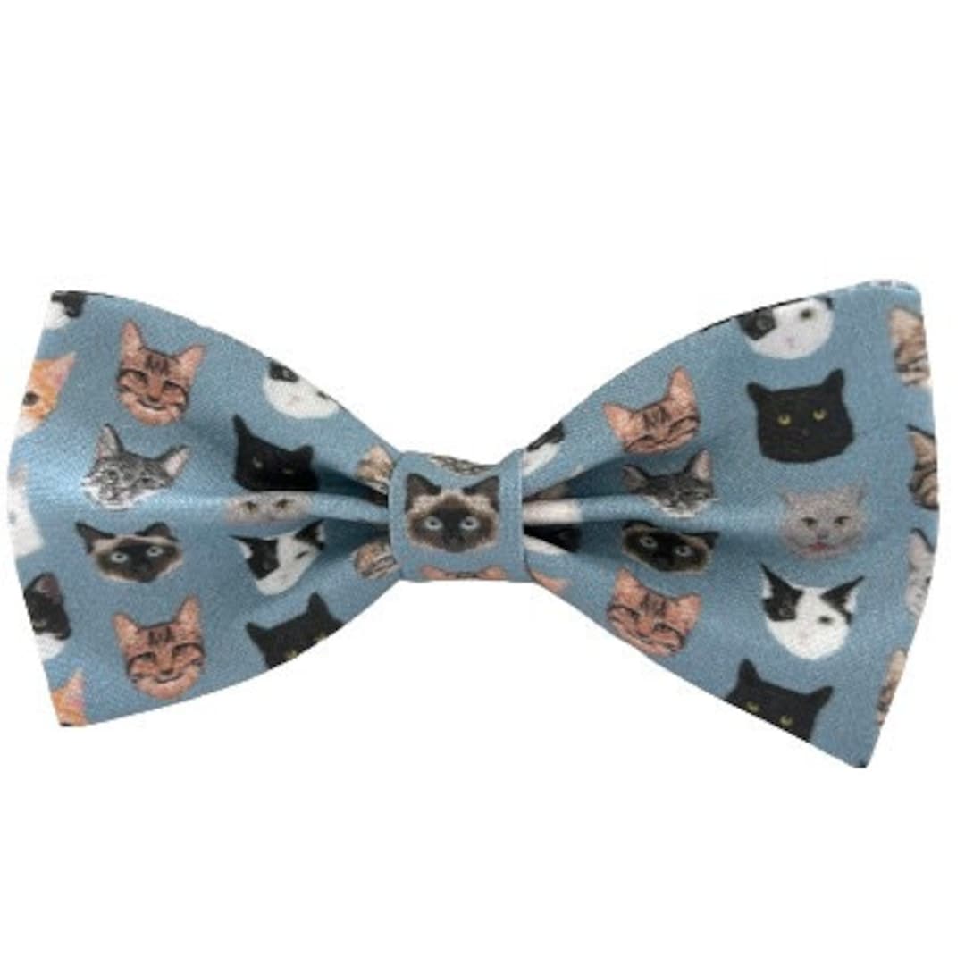 Bow Tie Cat Lover Cats Bow Tie Feline Bow Tie Cat Breeds - Etsy