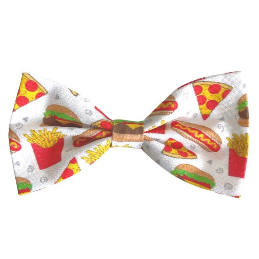 Fast Food Bow Tie Junk Food Bow Tie Boys Bow Tie Food Bow - Etsy