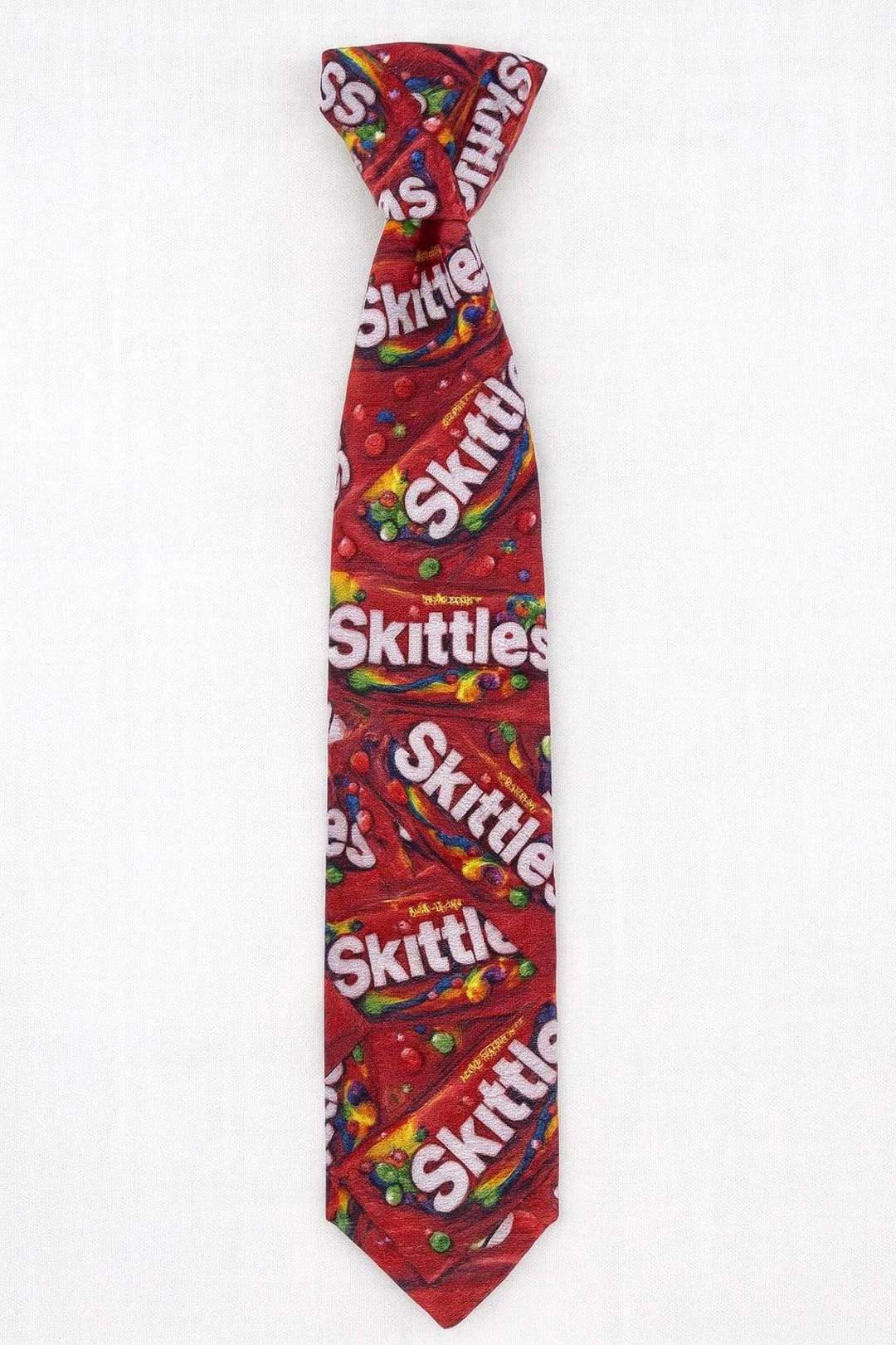Skittles Candy Skinny Pre-tied Necktie - Baby, Toddler, Youth - Etsy