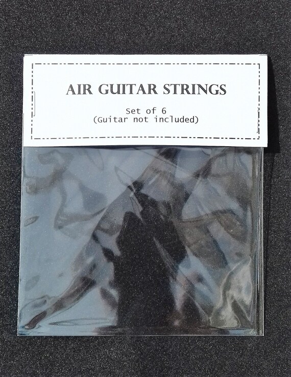 Air Guitar Strings Set of 6 guitar Not Included Fun Joke - Etsy