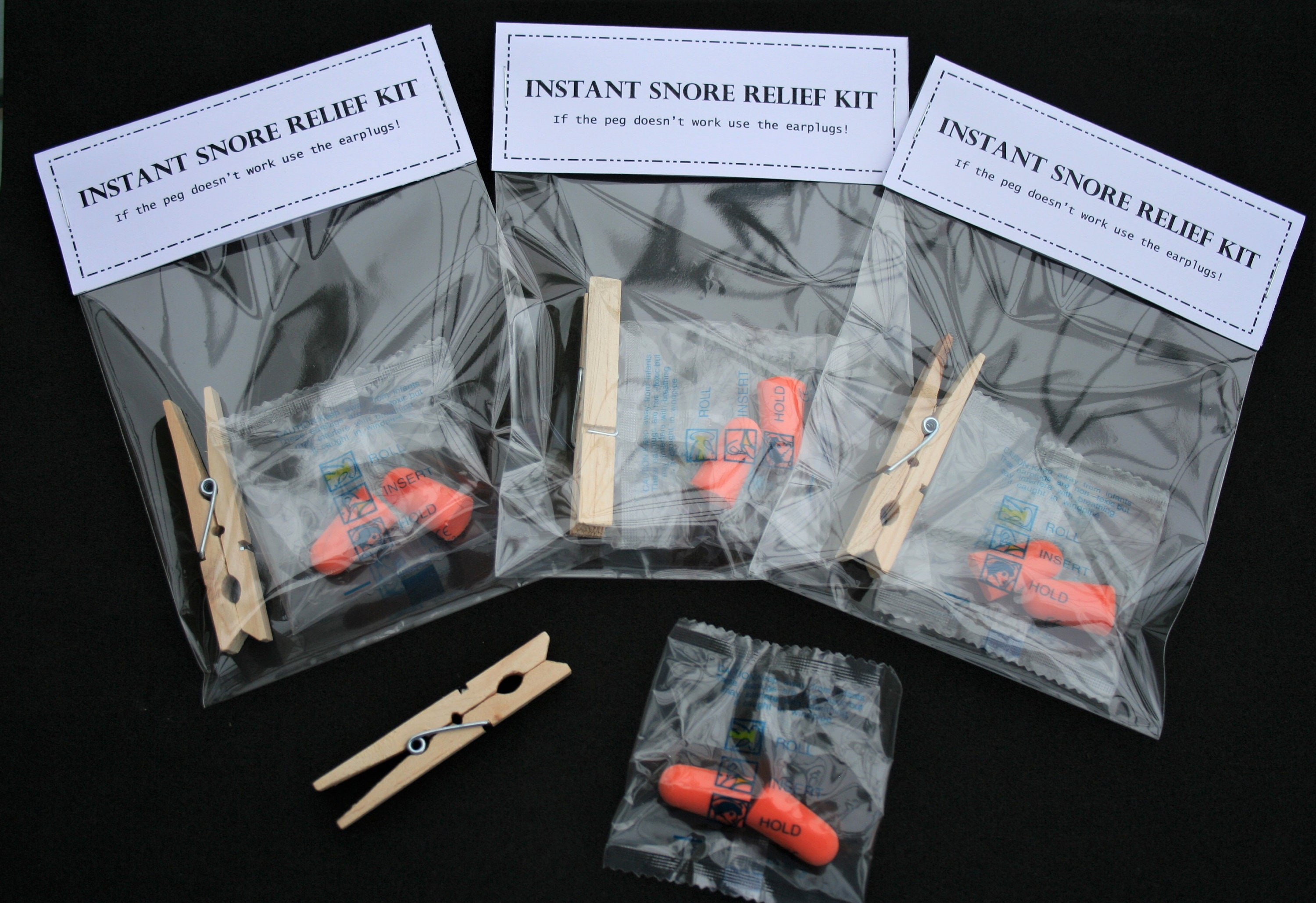 Instant Snore Relief Kit If the Peg Doesn't Work Use the - Etsy UK