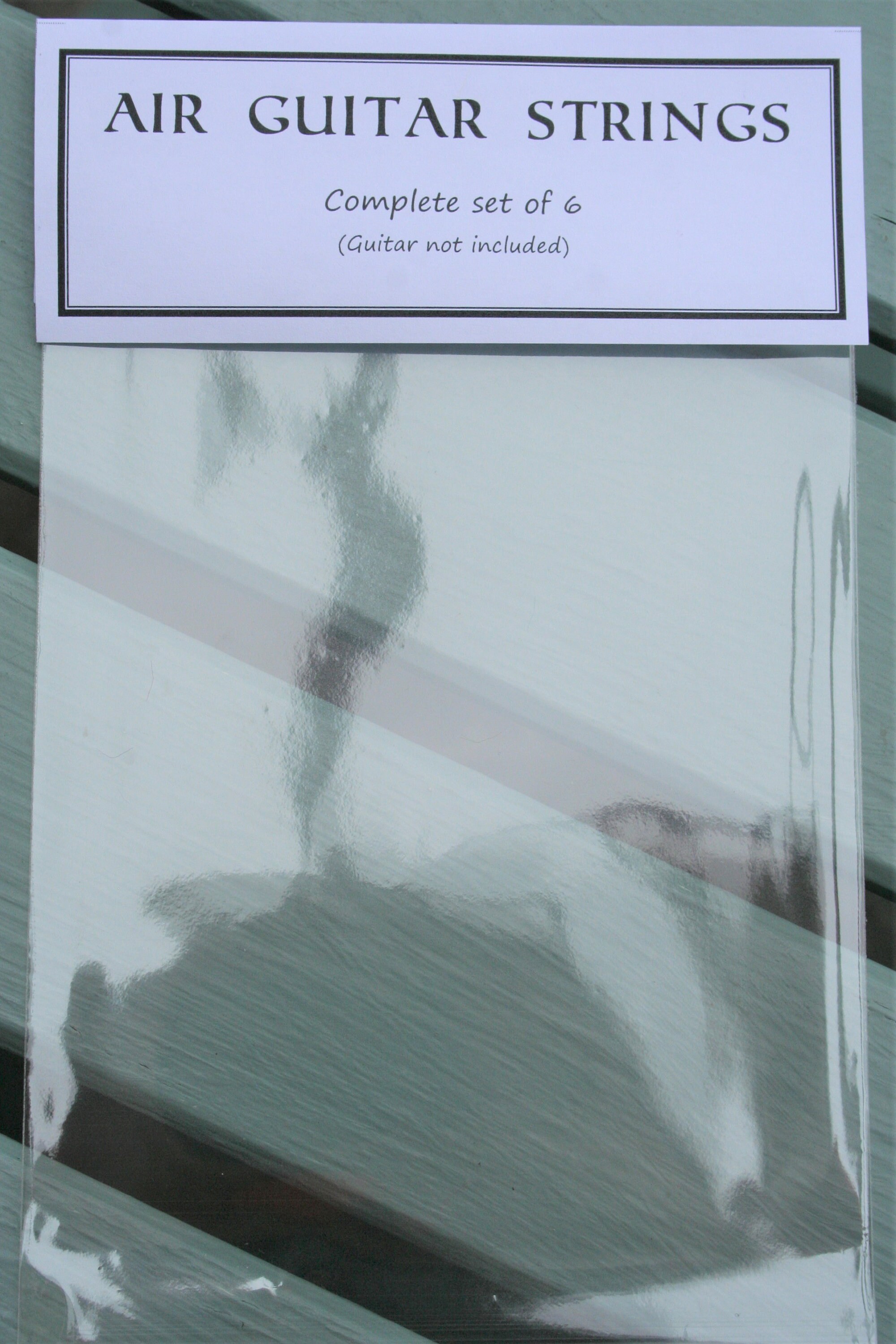 Air Guitar Strings Set of 6 guitar Not Included Fun Joke - Etsy