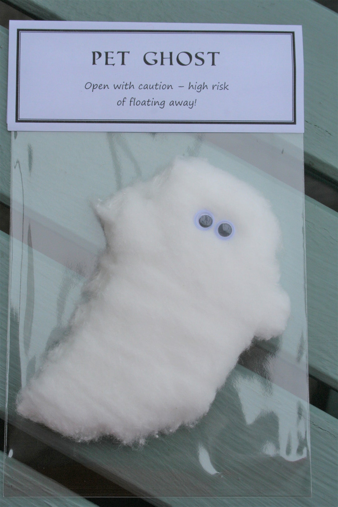 PET GHOST Open With Caution High Risk of Floating Away Pet Ghost BFF ...