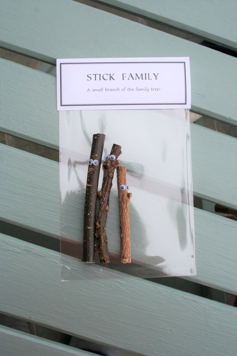 Stick Family From a Small Branch of the Family Tree Joke - Etsy UK