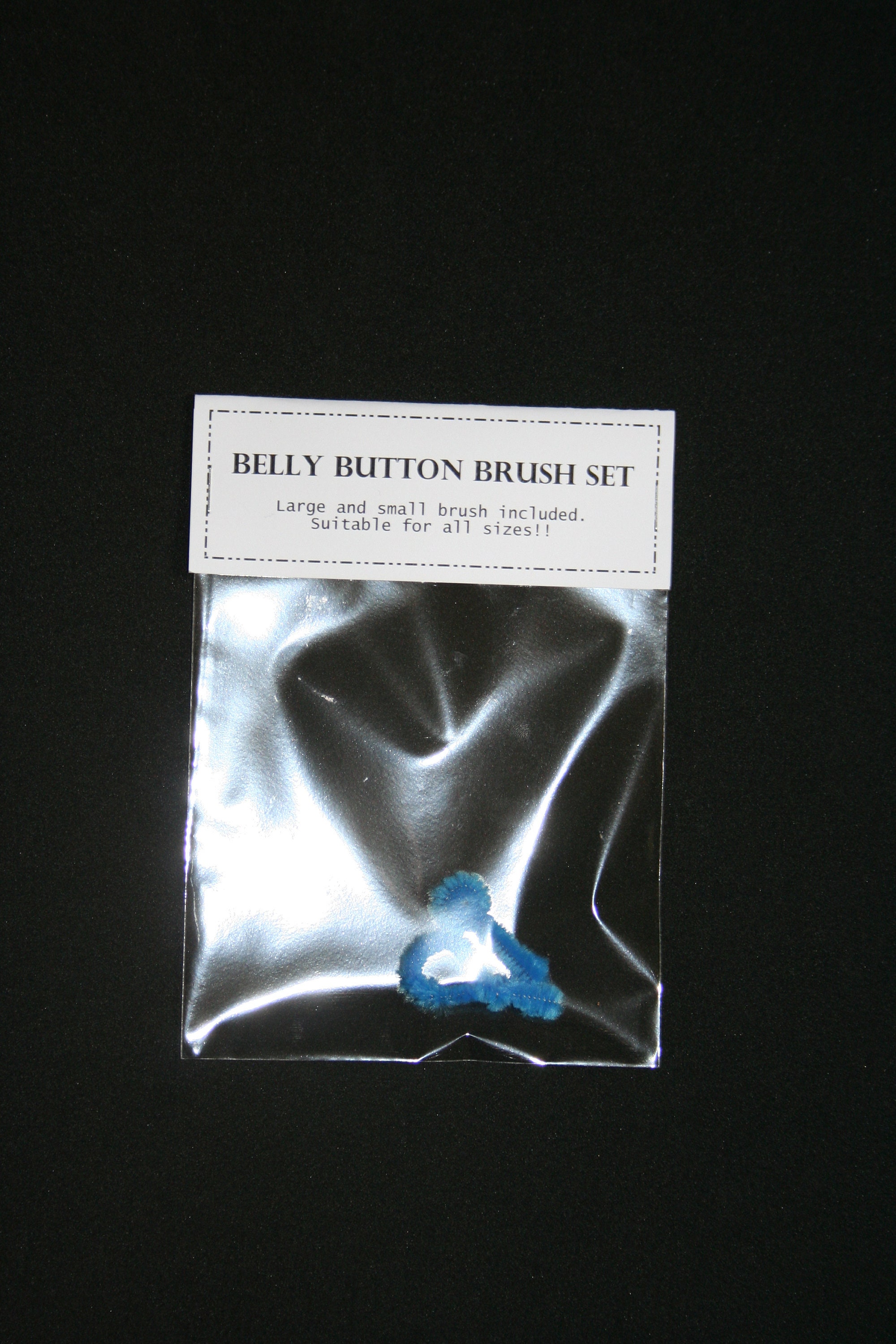 Belly Button Brush Set Large and Small Brush Included - Etsy UK