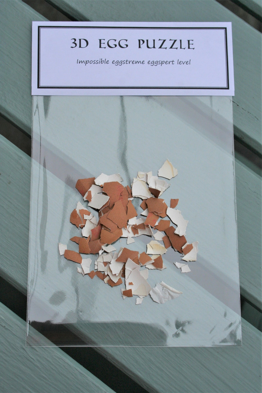 3D Egg Puzzle - Impossible Eggstreme Eggspert Level. Fun Joke Gift for ...