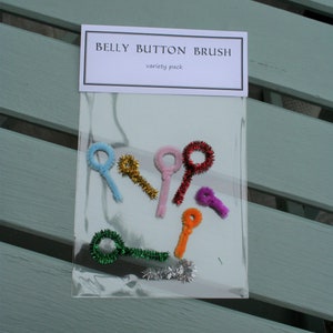 Belly Button Brush Set - Large and Small Brush Suitable for All Sizes ...