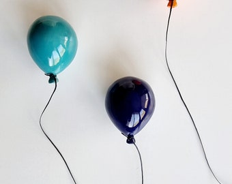 Ceramic Balloon Decor - Etsy