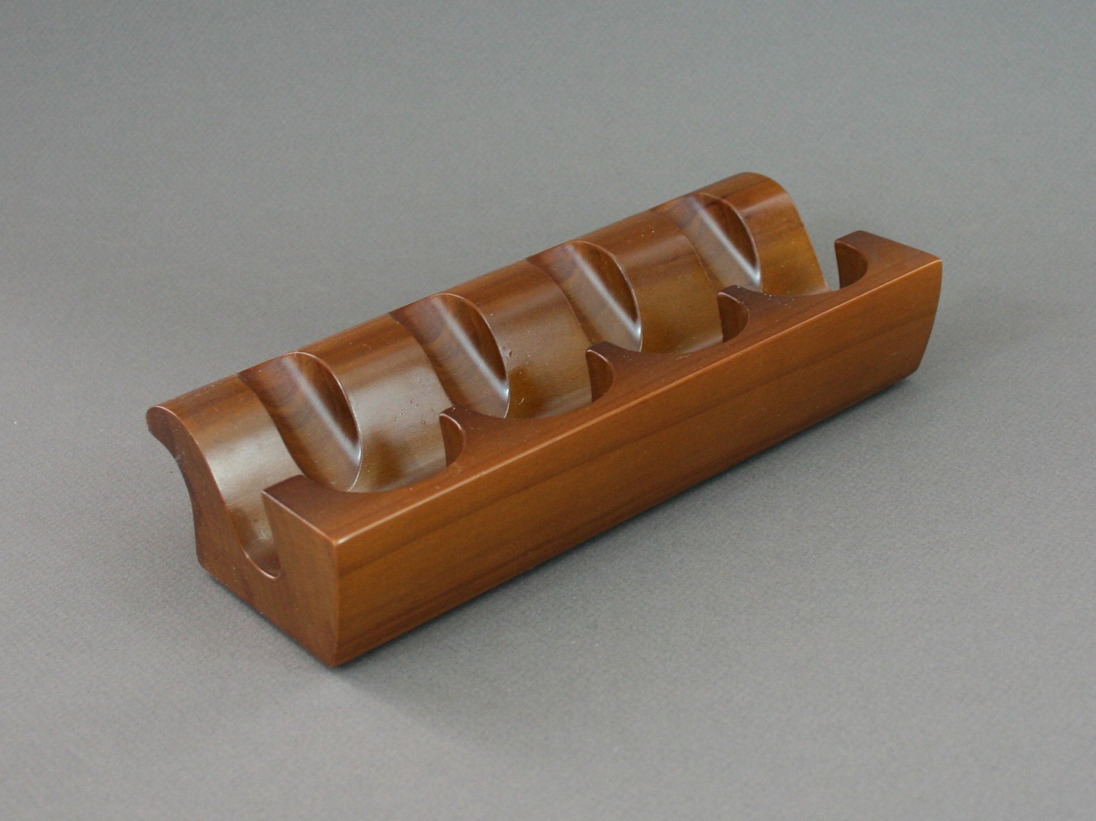 Vintage 1960s DUNHILL Wood Pipe Rack Mid Century Stand for 4 - Etsy