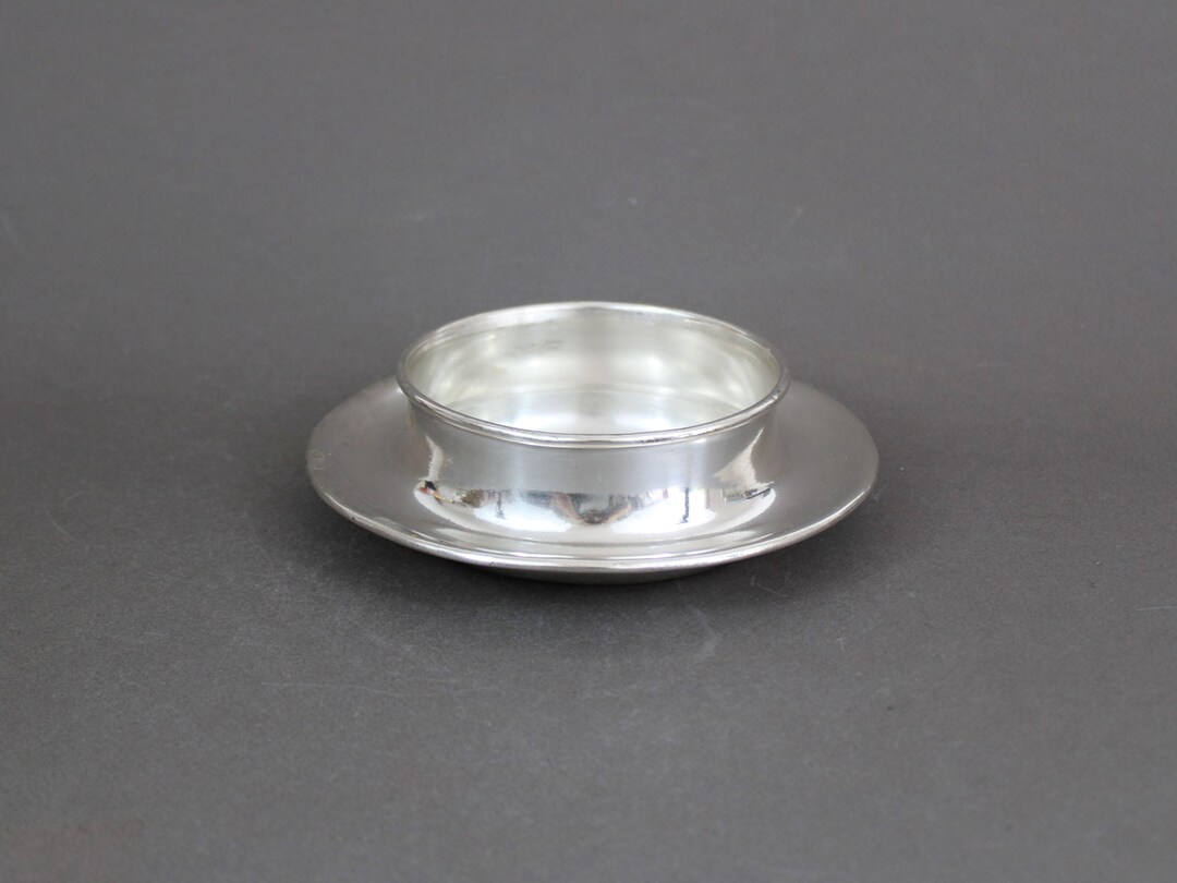 Vintage 1960s Silverplate Trinket Bowl, by BSL England, Entryway Key ...