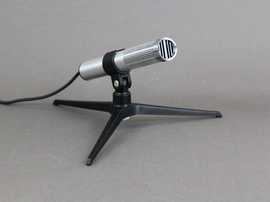 Vintage 1970s SENNHEISER MD 402 LM Microphone, With Desktop Stand - Etsy
