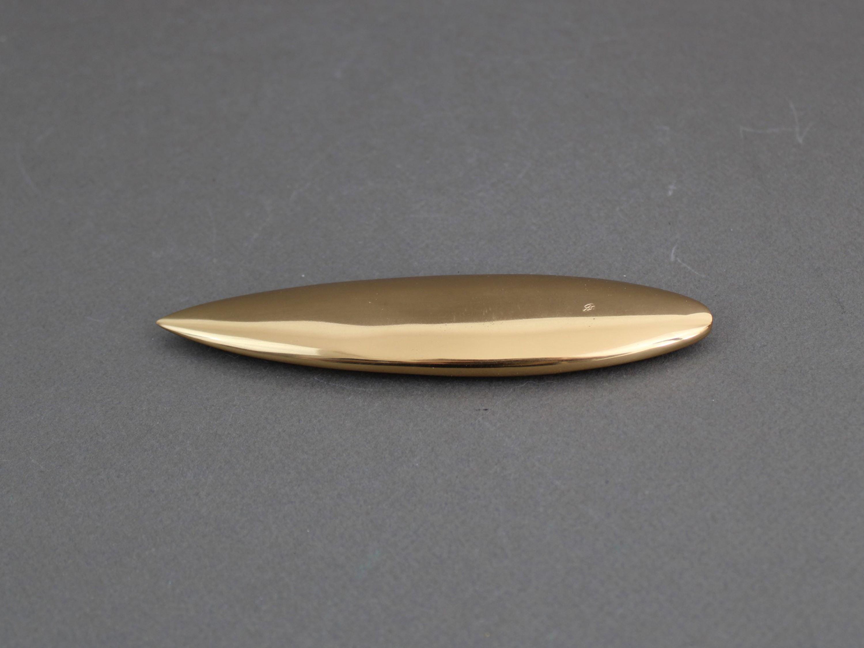 Vintage 1970s MONIQUE GERBER Bronze Sculpture, Letter Opener ...