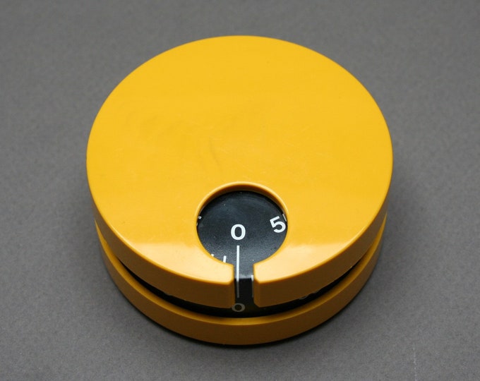 Vintage 1970s RICHARD SAPPER Minitimer for TERRAILLON, Kitchen Yellow ...