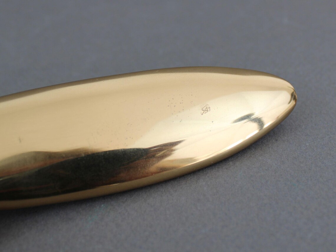 Vintage 1970s MONIQUE GERBER Bronze Sculpture, Letter Opener ...