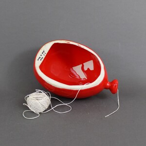 Vintage 1980s JC PEIRE Ceramic String Holder, Balloon Shaped, Modern ...