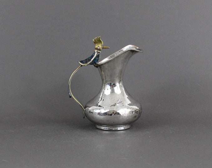 RESERVED - Vintage 1960s Los Castillo TAXCO Pitcher, With Bird Handle ...