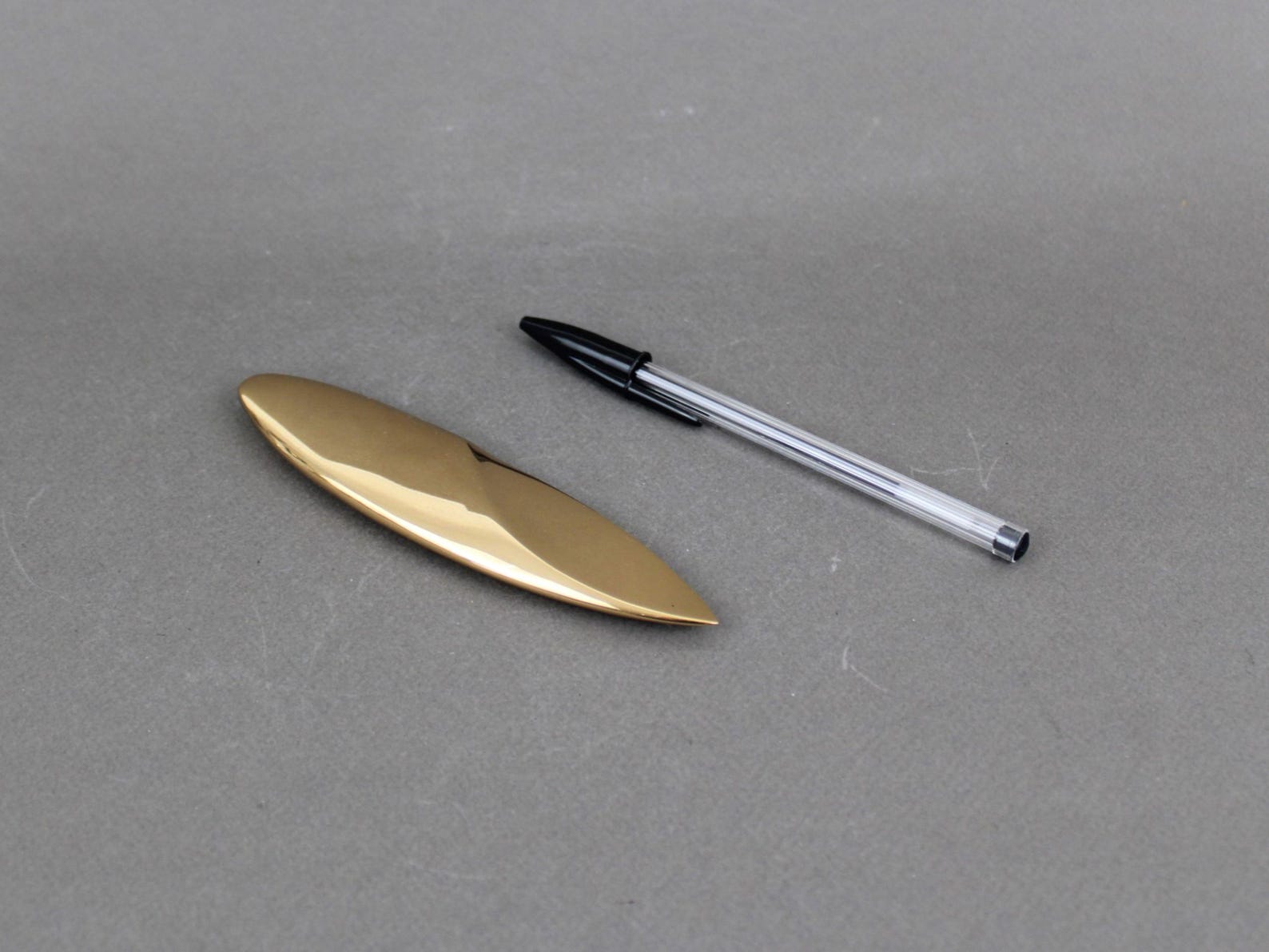 Vintage 1970s MONIQUE GERBER Bronze Sculpture, Letter Opener ...