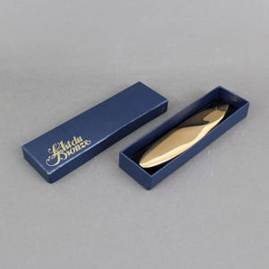 Vintage 1970s MONIQUE GERBER Bronze Sculpture, Letter Opener ...
