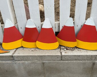 Candy Corn Yard Signs - Etsy