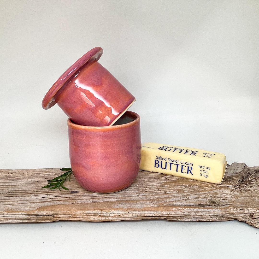 Butter Crock, French Butter Crock, Butter Dish, Ceramic Butter Keeper ...