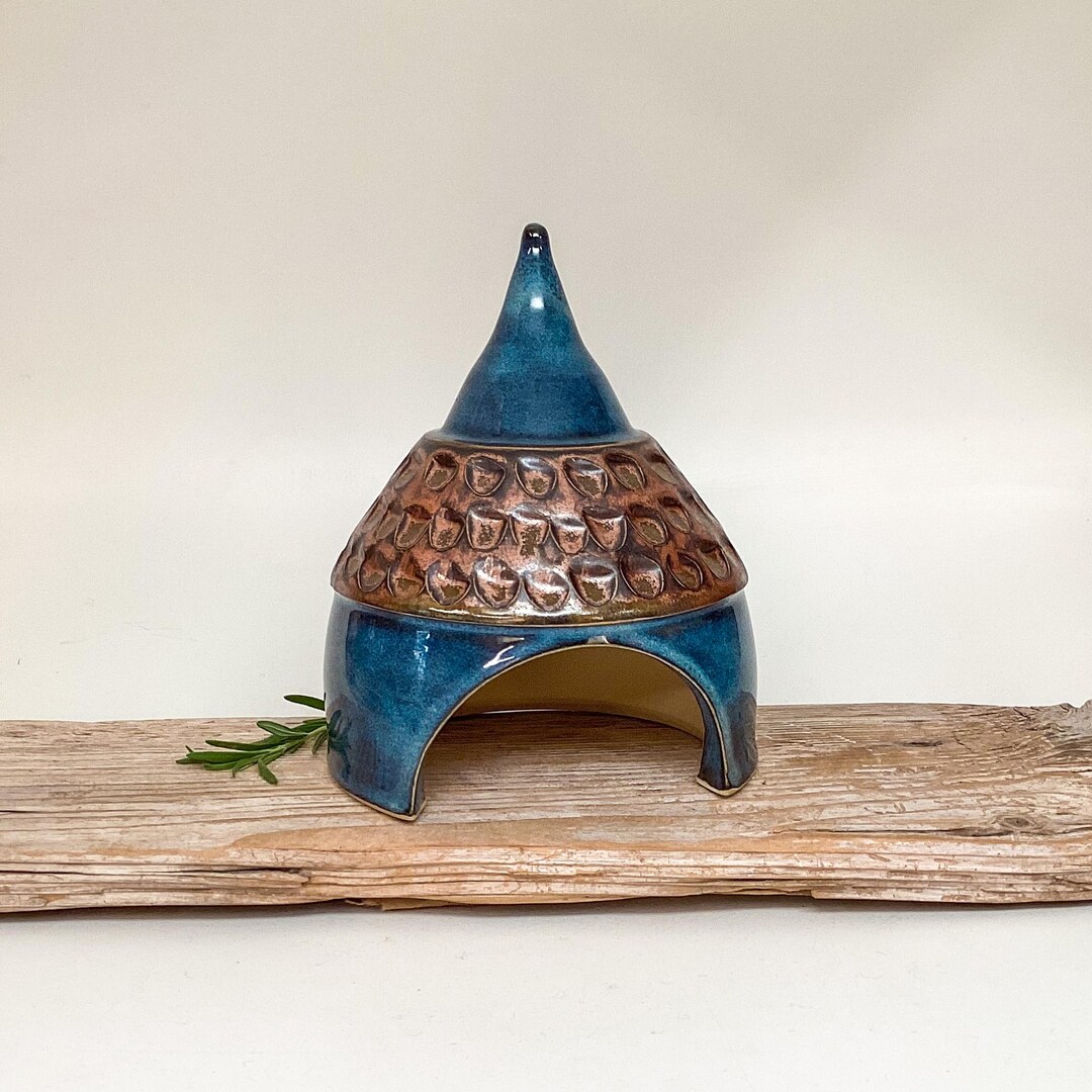 Pottery Toad Cottage, Garden Fairy Home, Church, Cathedral, Castle ...