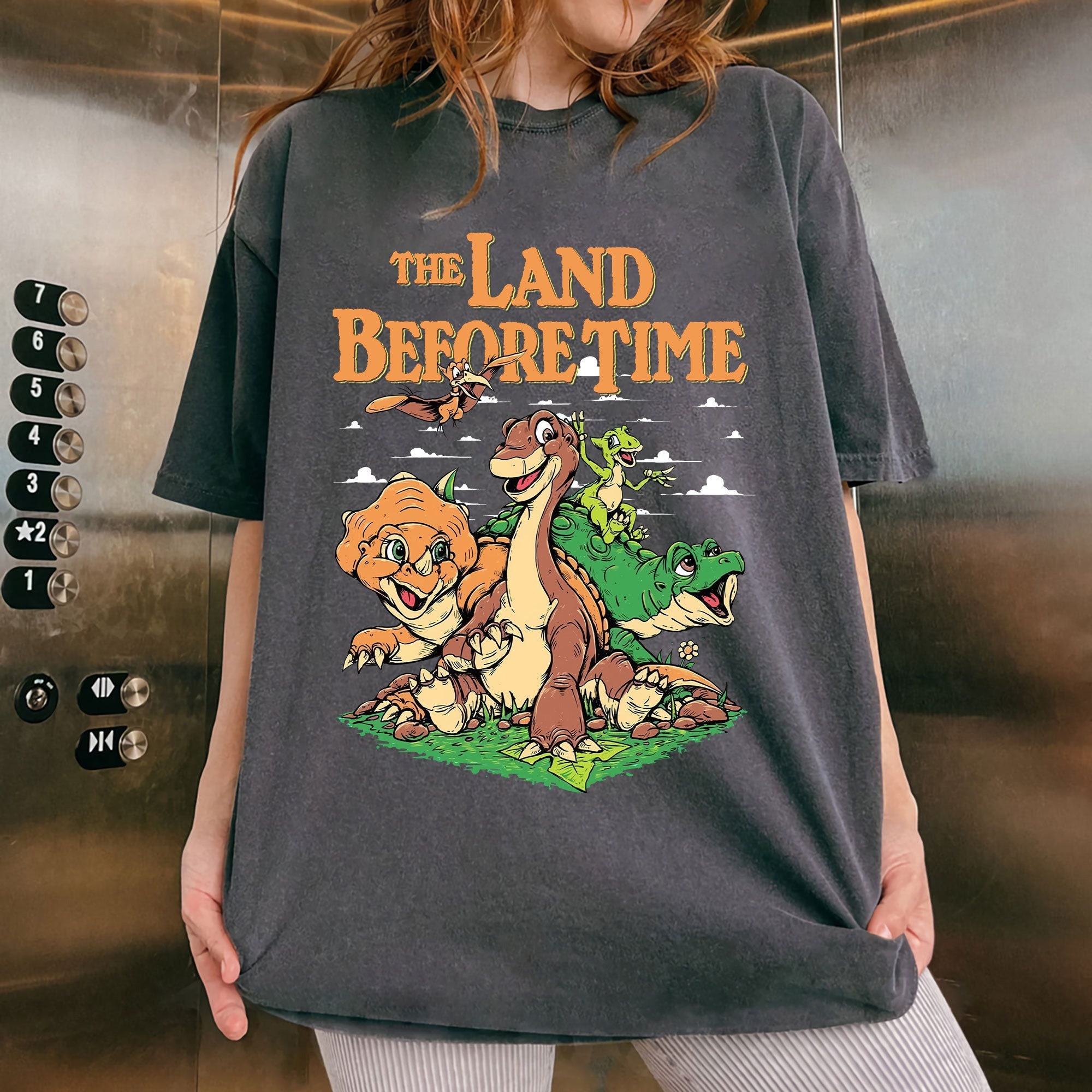 Land Before Time Pastel Dinosaur Friends T-shirt, Land Before Time ...