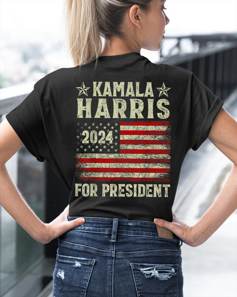 Vintage Kamala Harris 2024 for President Election T-shirt, Madam ...
