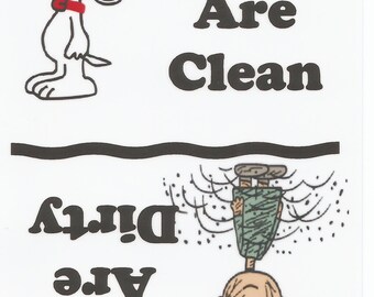 Snoopy clean dishes | Etsy