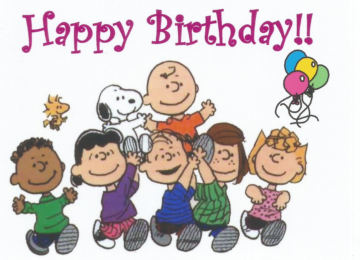 Peanuts Happy Birthday