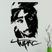 2pac Wall Vinyl Decal Tupac Shakur Wall Sticker Home Interior | Etsy