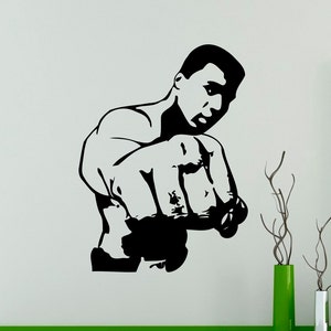 Wall Decal Muhammad Ali the Greatest Vinyl Sticker Sport Home Decor ...