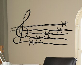 Barbed Wire Vinyl - Etsy