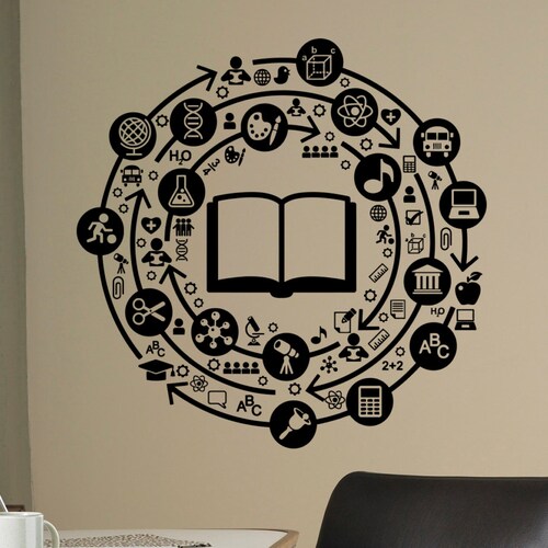 Vinyl Wall Art Sticker Wall Decal Winter Tree Decal Wall - Etsy