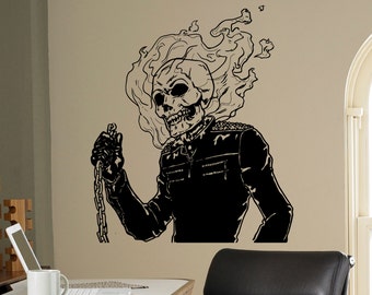 Vinyl Decal Ghost Rider - Etsy