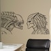 Aliens Vs Predator Wall Vinyl Decal Film Movie Wall Sticker Wall Home ...
