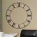 Vintage Clock Wall Vinyl Decal Wall Sticker Watch Face Home Interior ...