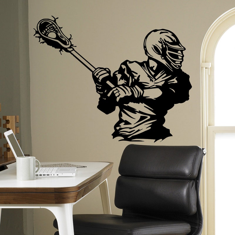 Wall Mural Lacrosse - Etsy