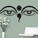Eyes of Buddha Wall Decal Vinyl Sticker Asia God Home Decor Ideas ...