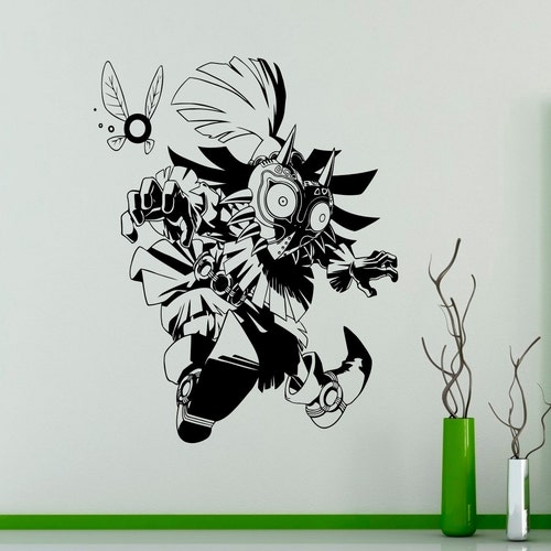 Princess Zelda Wall Vinyl Decal Legend of Zelda Wall Sticker - Etsy