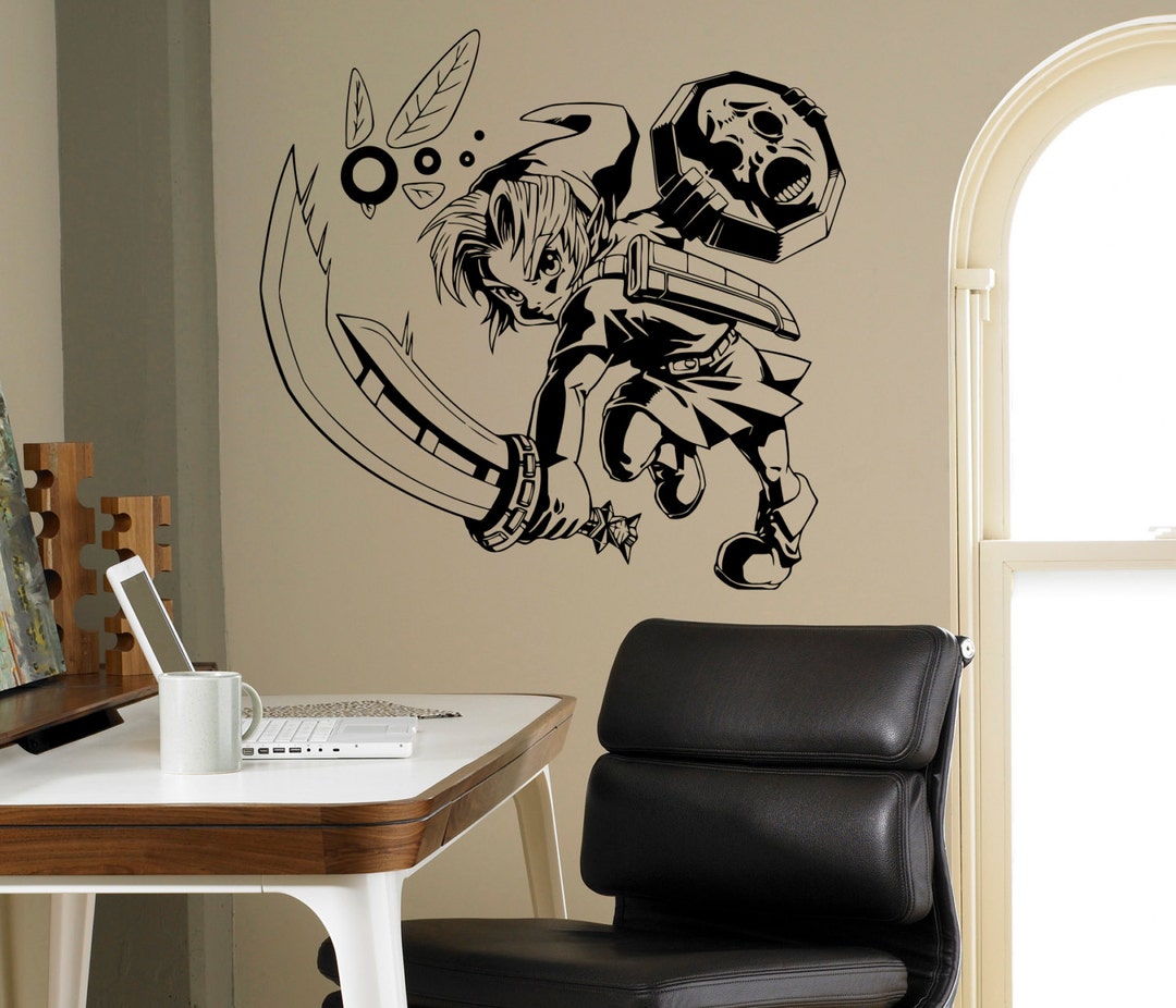 Princess Zelda Wall Vinyl Decal Legend of Zelda Wall Sticker Home ...