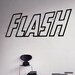 Flash Wall Vinyl Decal Comics Superhero Wall Sticker Home Interior ...