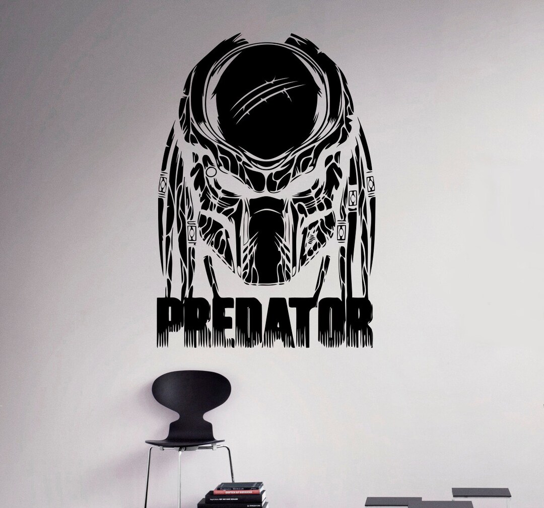 Predator Wall Decal Film Movie Wall Vinyl Sticker Wall Home Interior ...