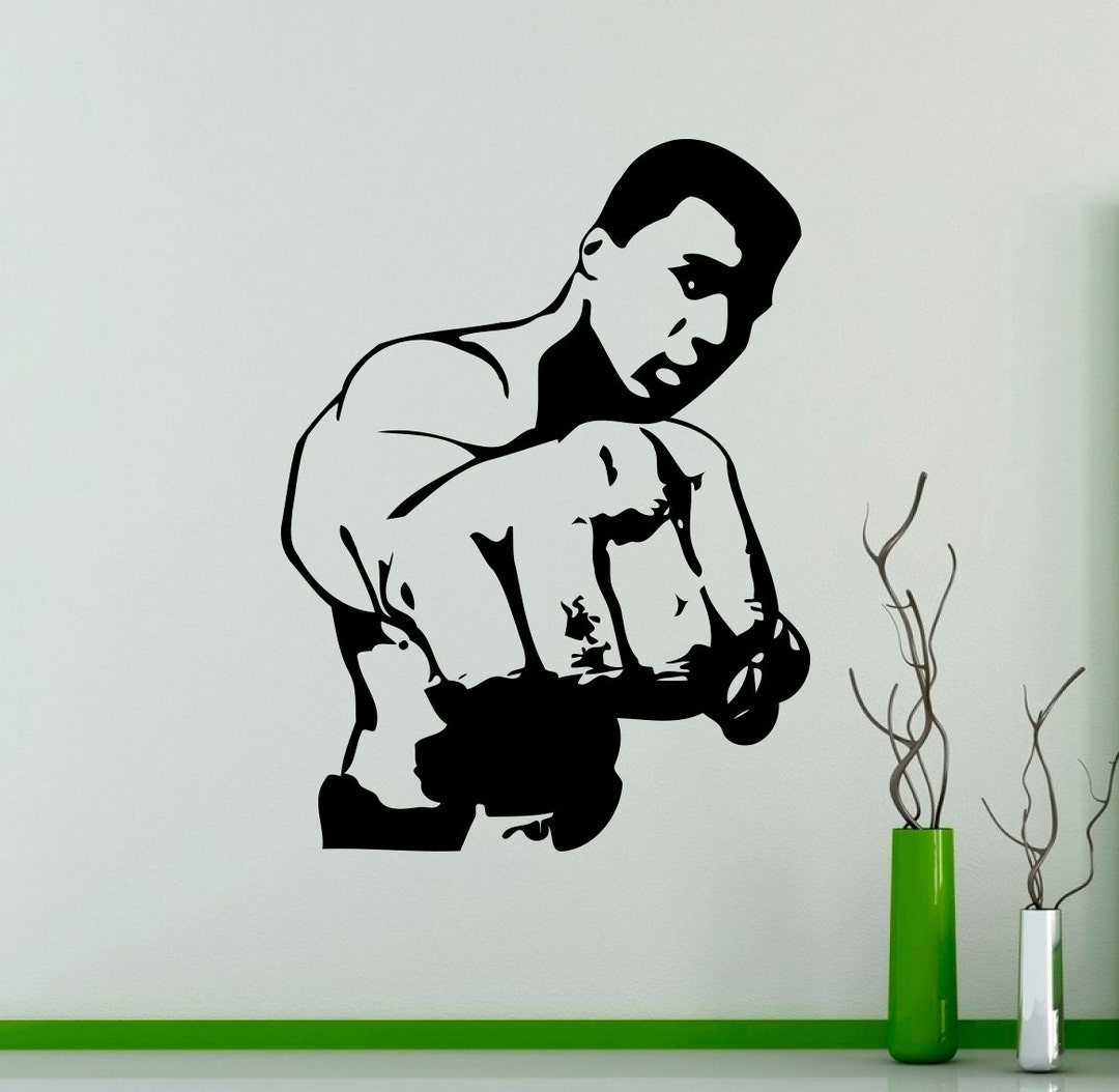 Wall Decal Muhammad Ali the Greatest Vinyl Sticker Sport Home Decor ...