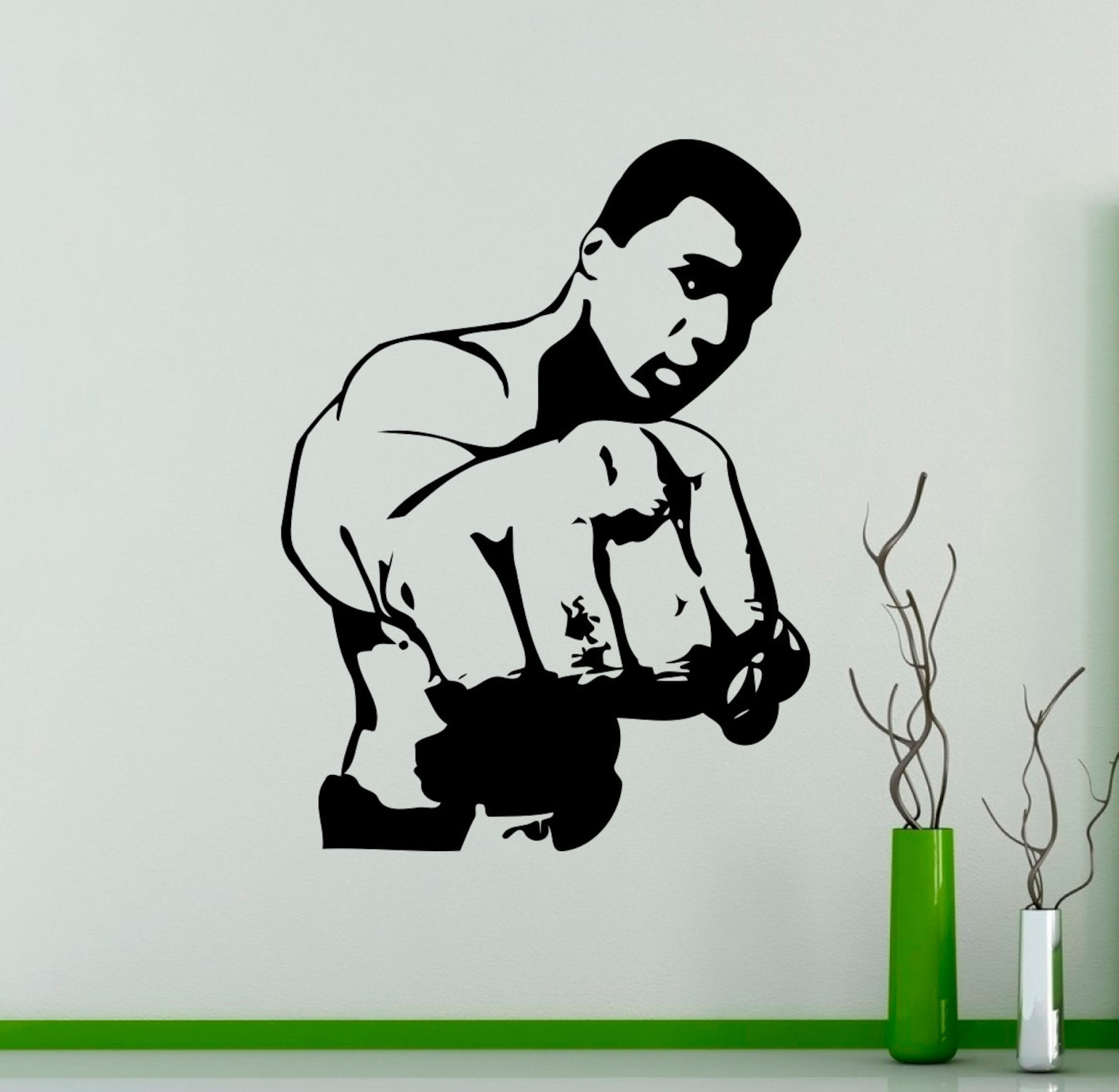 Wall Decal Muhammad Ali The Greatest Vinyl Sticker Sport Home | Etsy