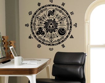 Princess Zelda Wall Vinyl Decal Legend of Zelda Wall Sticker