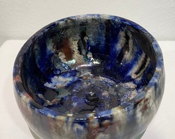 Blueberry Ceramic Bowl - Etsy