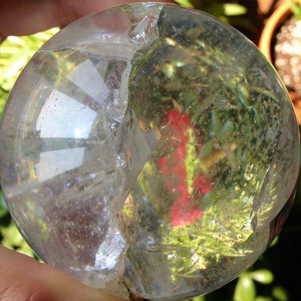 Large Crystal Ball - Etsy