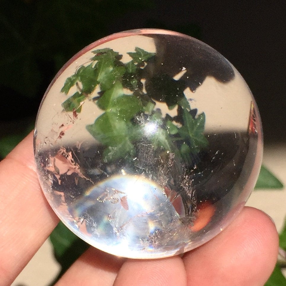 High Quality Clear Natural Quartz Crystal Sphere Ball 40mm - Etsy Denmark
