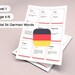 Printable German Flashcards | Montessori Cards for Adults and Kids ...