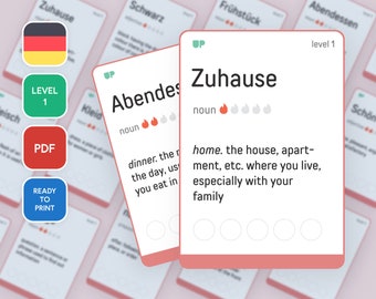 Printable Spanish Flashcards | Montessori Cards for Adults and Kids ...